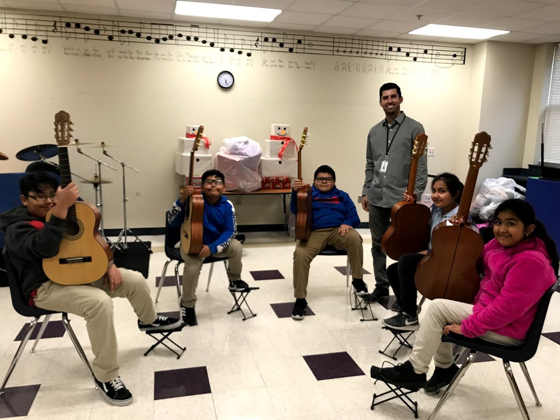 Guitar in Schools: Oak Meadows Elementary – Austin Classical Guitar